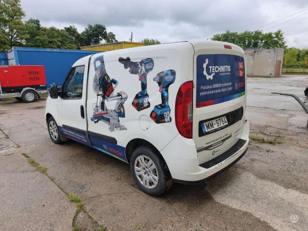 Balts Fiat Doblo 2016 Kauņa, ar dzinēja tilpumu 1.25 L un nobraukumu 203 tūkst. km par 1700 €, foto 6 vietnē AUTOMOTO.COM.LV