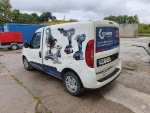 White Fiat Doblo 2016 in Kaunas, with an engine capacity of 1.25 L and mileage of 203 thousand km for 1700 €, photo 6 on AUTOMOTO.COM.LV