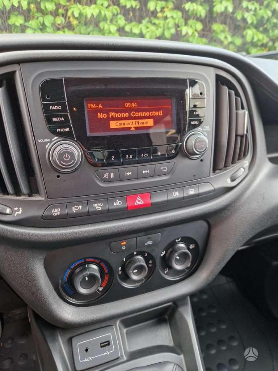 Balts Fiat Doblo 2019 Viļņa, ar dzinēja tilpumu 1.25 L un nobraukumu 89 tūkst. km par 7950 €, foto 12 vietnē AUTOMOTO.COM.LV