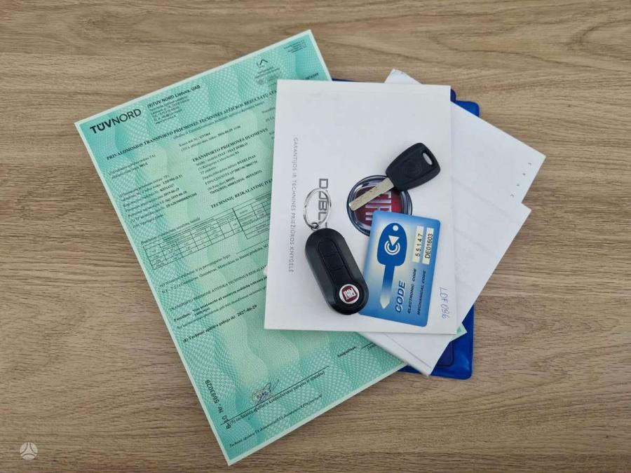 Balts Fiat Doblo 2019 Viļņa, ar dzinēja tilpumu 1.25 L un nobraukumu 89 tūkst. km par 7950 €, foto 22 vietnē AUTOMOTO.COM.LV