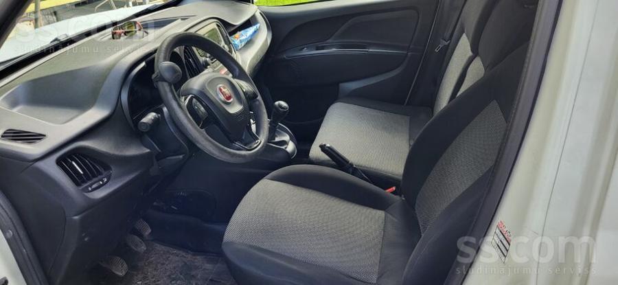 Balts Fiat Doblo 2019 Rīga, ar dzinēja tilpumu 1.30 L un nobraukumu 180 tūkst. km par 6200 €, foto 7 vietnē AUTOMOTO.COM.LV