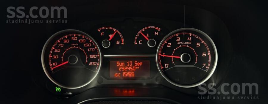 White Fiat Doblo 2021 in Riga, with an engine capacity of 1.60 L and mileage of 232 thousand km for 5200 €, photo 20 on AUTOMOTO.COM.LV
