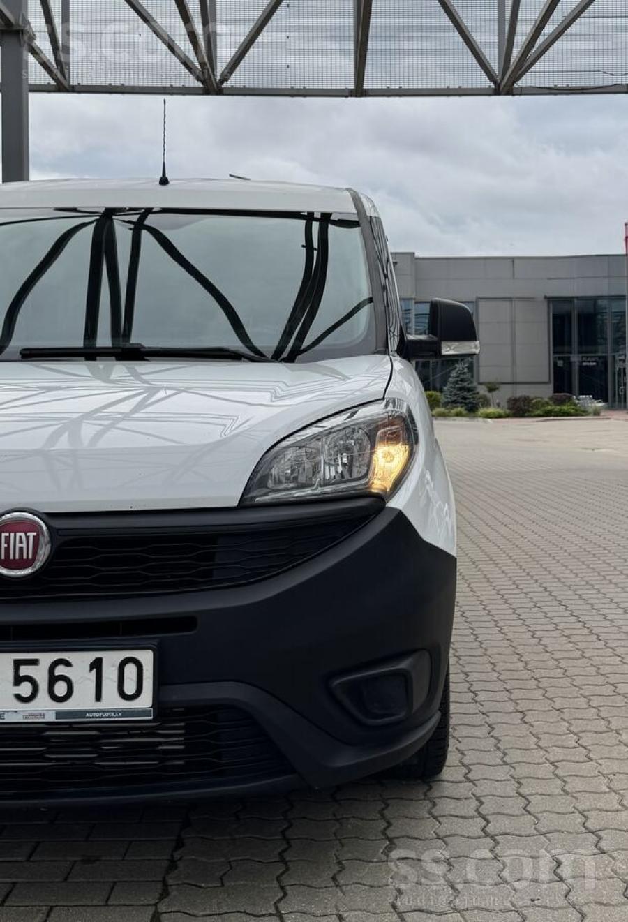 White Fiat Doblo 2021 in Riga, with an engine capacity of 1.60 L and mileage of 232 thousand km for 5200 €, photo 29 on AUTOMOTO.COM.LV