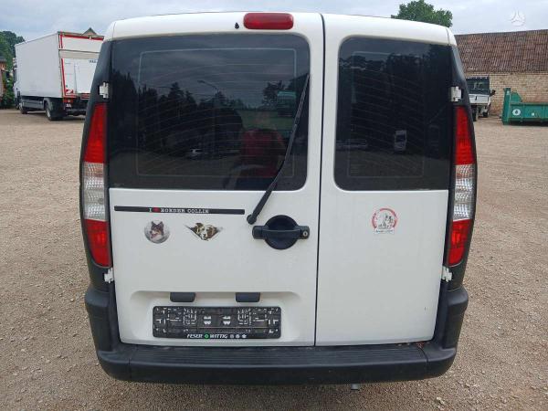 White Fiat Doblo 2003 in Kelme, with an engine capacity of 1.24 L and mileage of 185 thousand km for 1950 €, photo 6 on AUTOMOTO.COM.LV