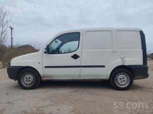 White Fiat Doblo 2003 in Riga, with an engine capacity of 1.90 L and mileage of 155 thousand km for 1500 €, photo 4 on AUTOMOTO.COM.LV