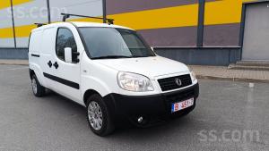 White Fiat Doblo 2009 in Riga, with an engine capacity of 1.90 L and mileage of 186 thousand km for 3550 €, photo 3 on AUTOMOTO.COM.LV