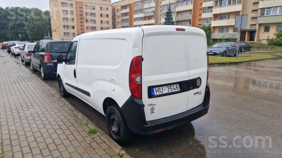 Balts Fiat Doblo 2011 Liepāja, ar dzinēja tilpumu 1.60 L un nobraukumu 325 tūkst. km par 3300 €, foto 5 vietnē AUTOMOTO.COM.LV