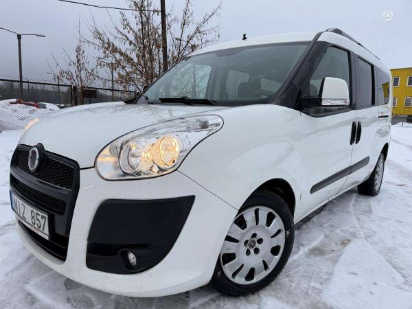 Balts Fiat Doblo 2013 Kauņa, ar dzinēja tilpumu 1.60 L un nobraukumu 342 tūkst. km par 3350 €, foto 8 vietnē AUTOMOTO.COM.LV