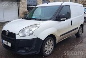 White Fiat Doblo 2013 in Riga, with an engine capacity of 1.30 L and mileage of 295 thousand km for 3000 €, photo 3 on AUTOMOTO.COM.LV