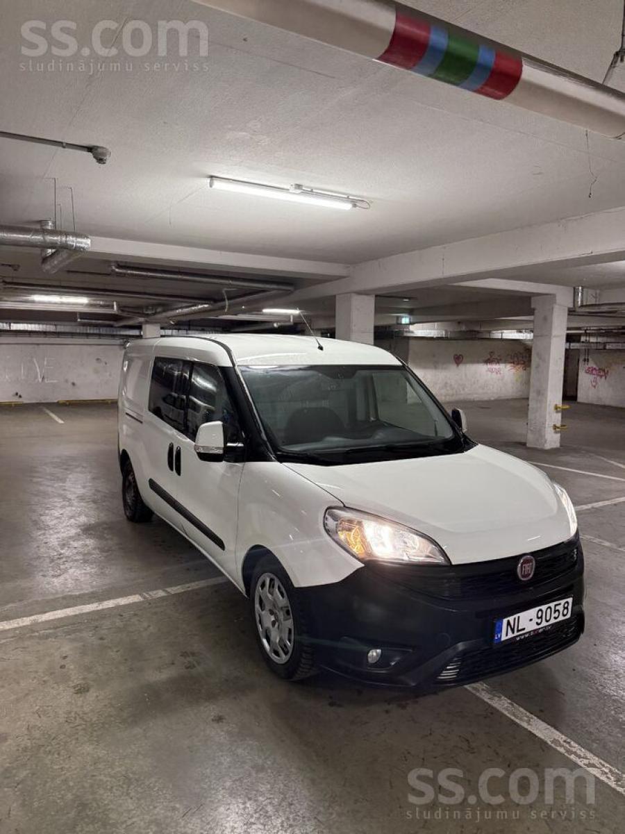 White Fiat Doblo 2016 in Liepaja, with an engine capacity of 1.60 L and mileage of 230 thousand km for 5200 €, photo 2 on AUTOMOTO.COM.LV
