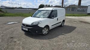 White Fiat Doblo 2017 in Riga, with an engine capacity of 1.30 L and mileage of 178 thousand km for 5900 €, photo  on AUTOMOTO.COM.LV