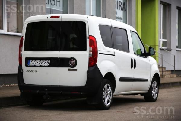 Balts Fiat Doblo 2020 Rīga, ar dzinēja tilpumu 1.30 L un nobraukumu 268 tūkst. km par 9995 €, foto 3 vietnē AUTOMOTO.COM.LV