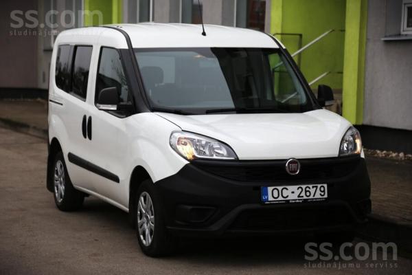 Balts Fiat Doblo 2020 Rīga, ar dzinēja tilpumu 1.30 L un nobraukumu 268 tūkst. km par 9995 €, foto 6 vietnē AUTOMOTO.COM.LV