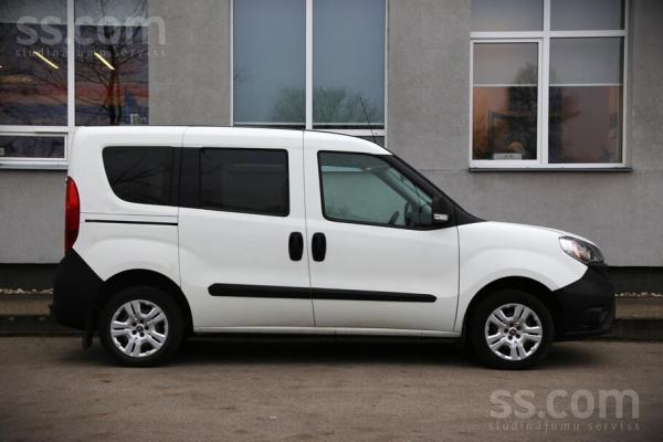 Balts Fiat Doblo 2020 Rīga, ar dzinēja tilpumu 1.30 L un nobraukumu 268 tūkst. km par 9995 €, foto 10 vietnē AUTOMOTO.COM.LV