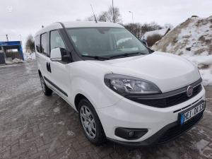 White Fiat Doblo 2020 in Taurage, with an engine capacity of 1.60 L and mileage of 176 thousand km for 6800 €, photo  on AUTOMOTO.COM.LV