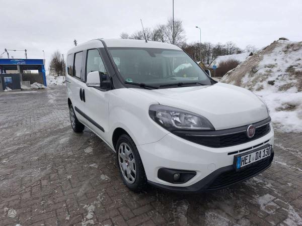 Balts Fiat Doblo 2020 Tauragė, ar dzinēja tilpumu 1.60 L un nobraukumu 176 tūkst. km par 6800 €, foto 4 vietnē AUTOMOTO.COM.LV