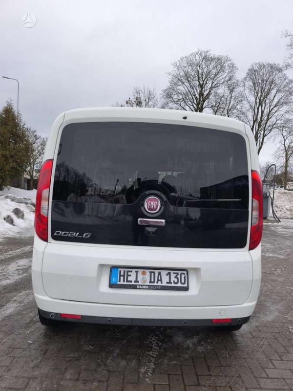 Balts Fiat Doblo 2020 Tauragė, ar dzinēja tilpumu 1.60 L un nobraukumu 176 tūkst. km par 6800 €, foto 7 vietnē AUTOMOTO.COM.LV
