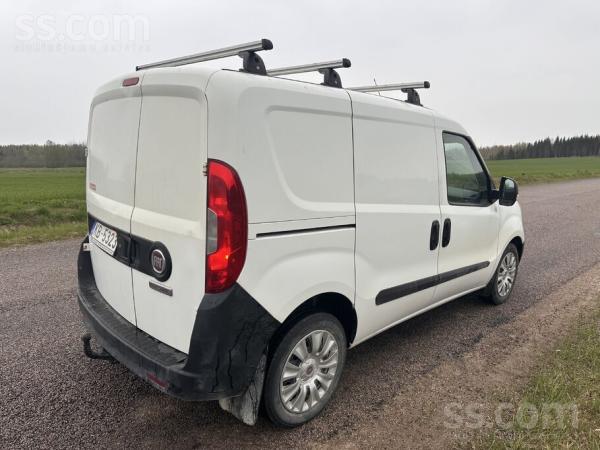 White Fiat Doblo 2015 in Valmiera, with an engine capacity of 1.30 L and mileage of 248 thousand km for 4850 €, photo 2 on AUTOMOTO.COM.LV