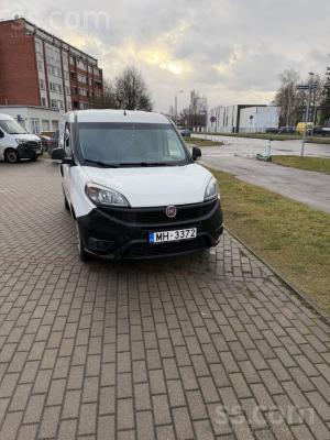 Balts Fiat Doblo 2019 Rīga, ar dzinēja tilpumu 1.30 L un nobraukumu 212 tūkst. km par 5300 €, foto  vietnē AUTOMOTO.COM.LV