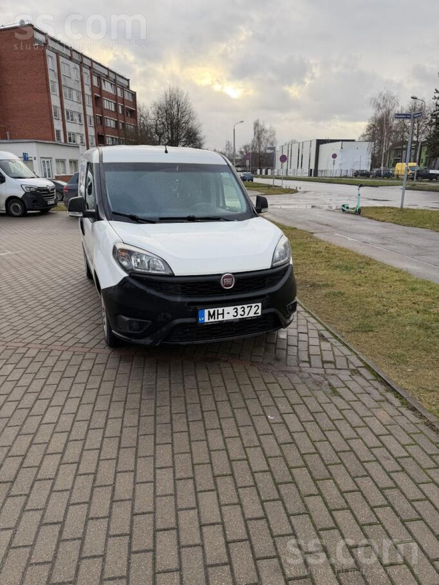 Balts Fiat Doblo 2019 Rīga, ar dzinēja tilpumu 1.30 L un nobraukumu 212 tūkst. km par 5300 €, foto 1 vietnē AUTOMOTO.COM.LV