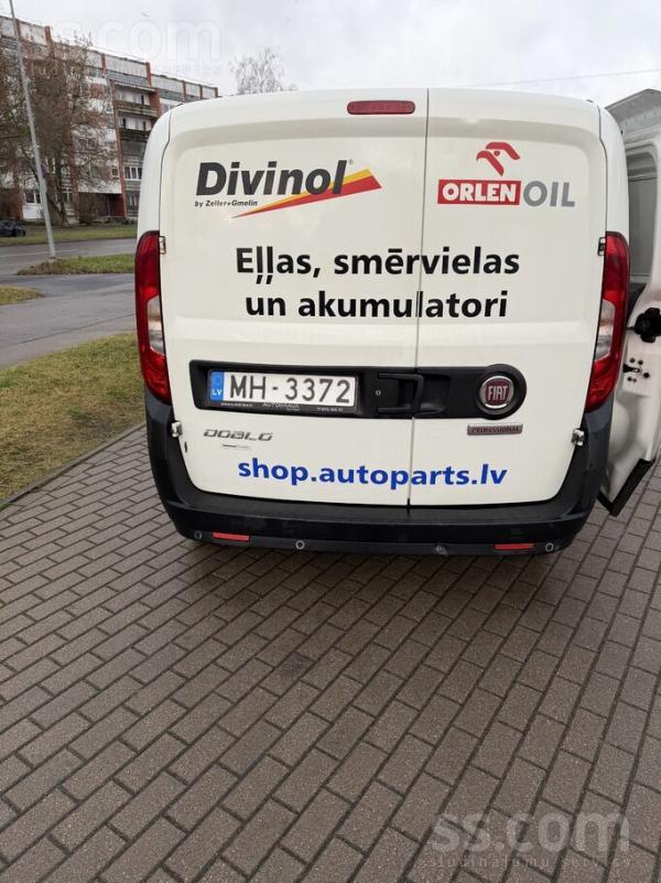 Balts Fiat Doblo 2019 Rīga, ar dzinēja tilpumu 1.30 L un nobraukumu 212 tūkst. km par 5300 €, foto 3 vietnē AUTOMOTO.COM.LV