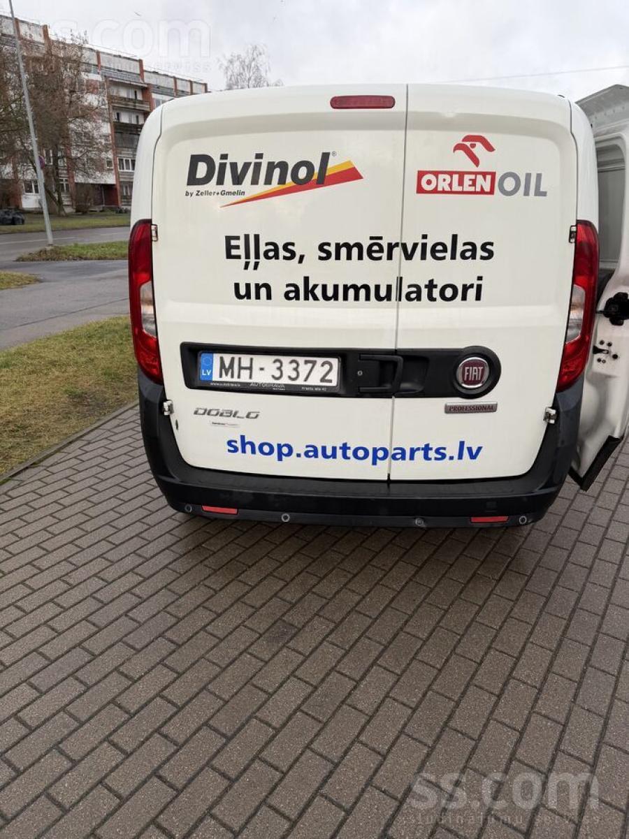 Balts Fiat Doblo 2019 Rīga, ar dzinēja tilpumu 1.30 L un nobraukumu 212 tūkst. km par 5300 €, foto 4 vietnē AUTOMOTO.COM.LV