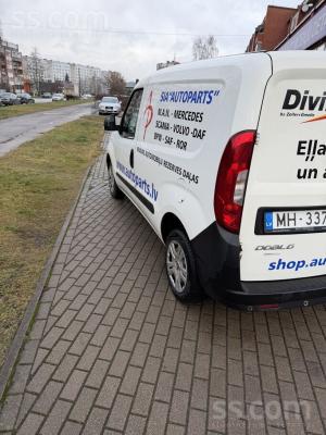 Balts Fiat Doblo 2019 Rīga, ar dzinēja tilpumu 1.30 L un nobraukumu 212 tūkst. km par 5300 €, foto 5 vietnē AUTOMOTO.COM.LV