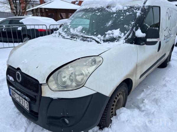 White Fiat Doblo 2010 in Jelgava, with an engine capacity of 1.60 L and mileage of 507 thousand km for 1000 €, photo 1 on AUTOMOTO.COM.LV