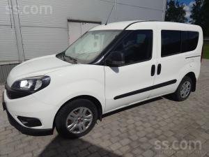 White Fiat Doblo 2020 in Riga, with an engine capacity of 1.30 L and mileage of 236 thousand km for 6700 €, photo  on AUTOMOTO.COM.LV