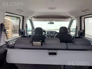White Fiat Doblo 2020 in Riga, with an engine capacity of 1.30 L and mileage of 236 thousand km for 6700 €, photo 9 on AUTOMOTO.COM.LV