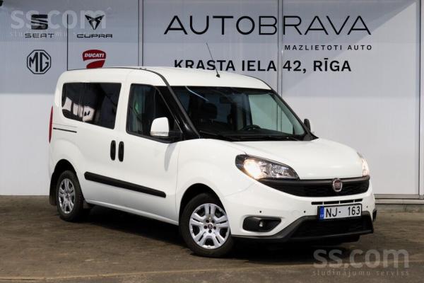 Balts Fiat Doblo 2022 Rīga, ar dzinēja tilpumu 1.60 L un nobraukumu 71 tūkst. km par 12990 €, foto 3 vietnē AUTOMOTO.COM.LV