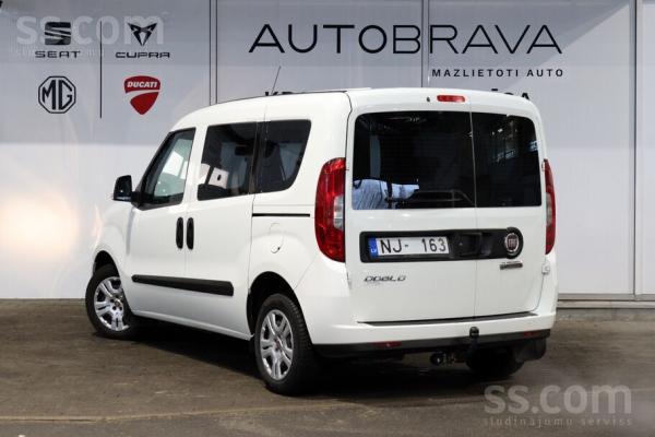 Balts Fiat Doblo 2022 Rīga, ar dzinēja tilpumu 1.60 L un nobraukumu 71 tūkst. km par 12990 €, foto 6 vietnē AUTOMOTO.COM.LV