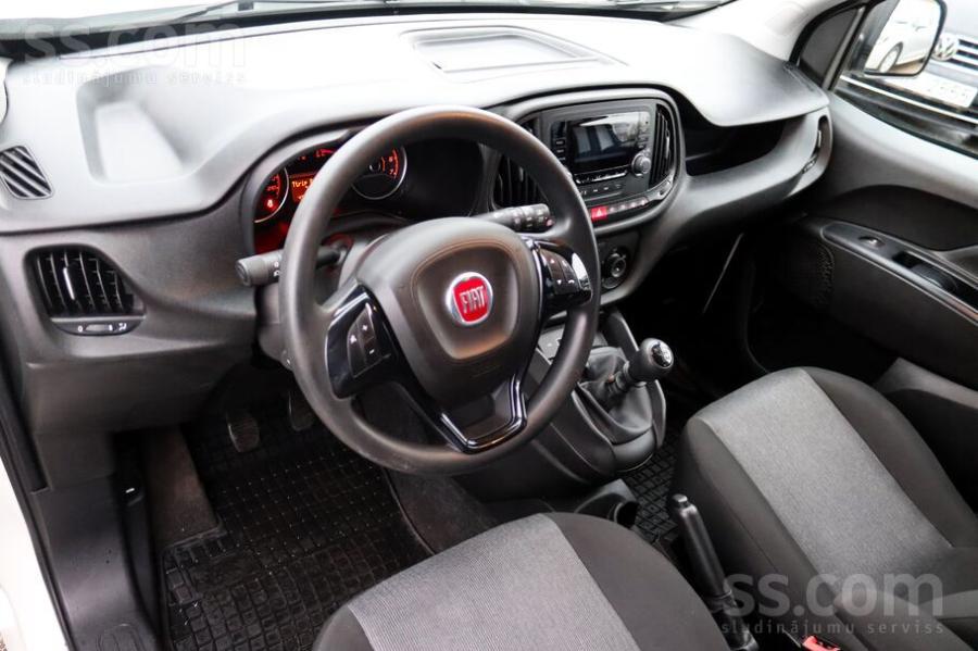 Balts Fiat Doblo 2022 Rīga, ar dzinēja tilpumu 1.60 L un nobraukumu 71 tūkst. km par 12990 €, foto 10 vietnē AUTOMOTO.COM.LV