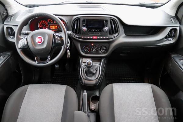 Balts Fiat Doblo 2022 Rīga, ar dzinēja tilpumu 1.60 L un nobraukumu 71 tūkst. km par 12990 €, foto 10 vietnē AUTOMOTO.COM.LV