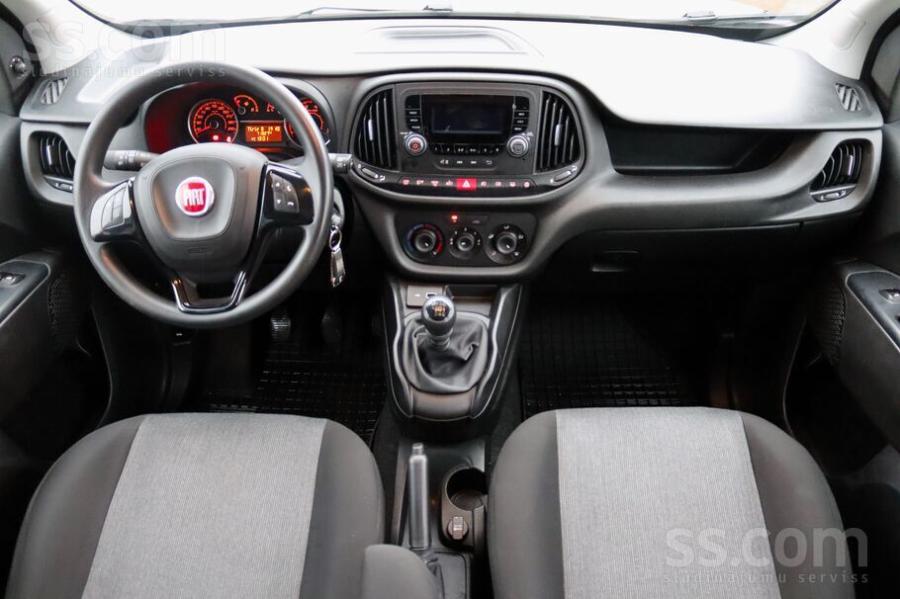 Balts Fiat Doblo 2022 Rīga, ar dzinēja tilpumu 1.60 L un nobraukumu 71 tūkst. km par 12990 €, foto 11 vietnē AUTOMOTO.COM.LV