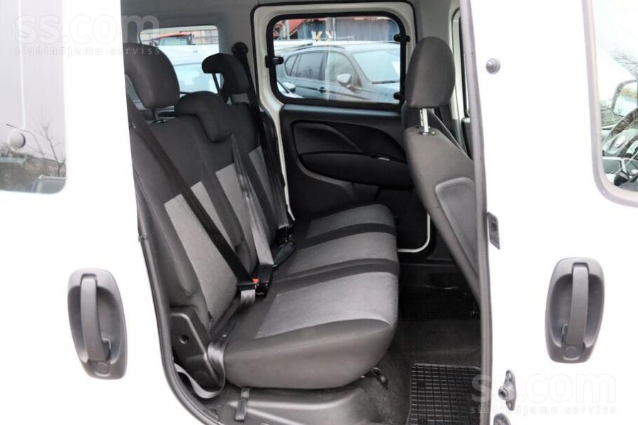 Balts Fiat Doblo 2022 Rīga, ar dzinēja tilpumu 1.60 L un nobraukumu 71 tūkst. km par 12990 €, foto 23 vietnē AUTOMOTO.COM.LV