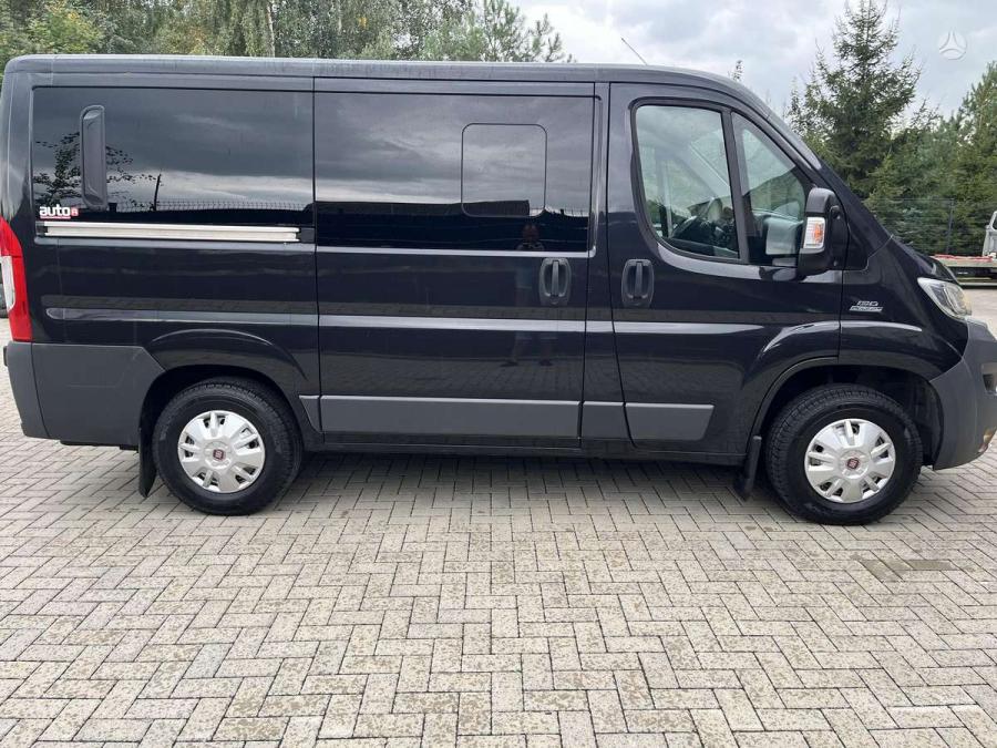 Black Fiat Ducato 2015 in Taurage, with an engine capacity of 2.30 L and mileage of 149 thousand km for 10500 €, photo 7 on AUTOMOTO.COM.LV