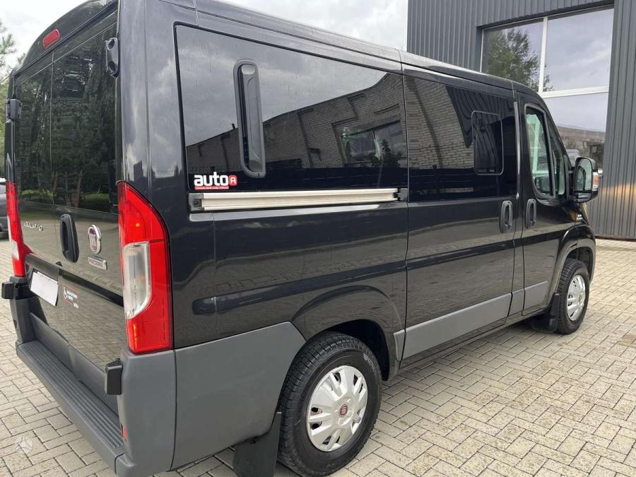 Black Fiat Ducato 2015 in Taurage, with an engine capacity of 2.30 L and mileage of 149 thousand km for 10500 €, photo 8 on AUTOMOTO.COM.LV