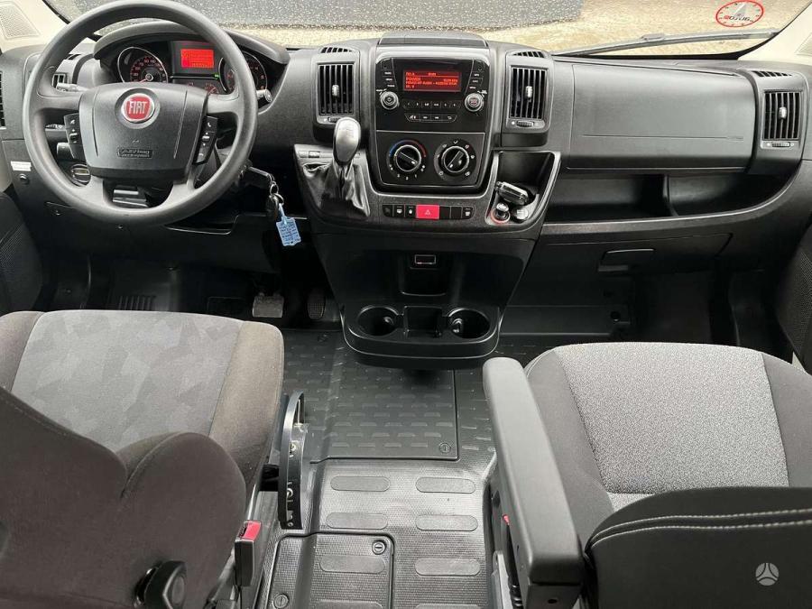 Black Fiat Ducato 2015 in Taurage, with an engine capacity of 2.30 L and mileage of 149 thousand km for 10500 €, photo 10 on AUTOMOTO.COM.LV