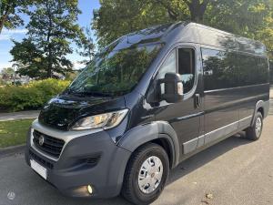 Black Fiat Ducato 2018 in Taurage, with an engine capacity of 2.30 L and mileage of 154 thousand km for 15990 €, photo  on AUTOMOTO.COM.LV