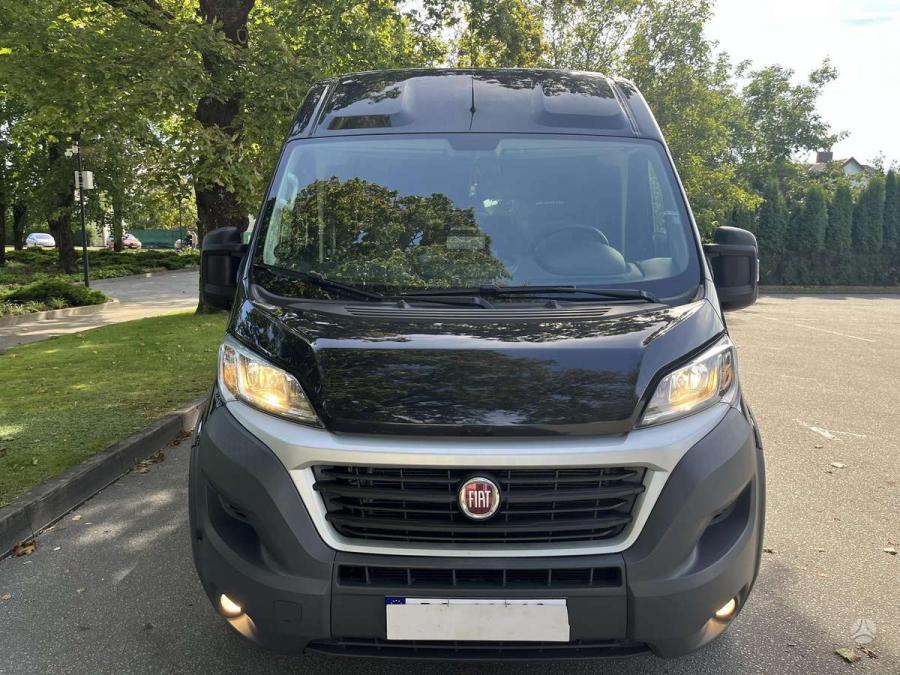 Black Fiat Ducato 2018 in Taurage, with an engine capacity of 2.30 L and mileage of 154 thousand km for 15990 €, photo 5 on AUTOMOTO.COM.LV