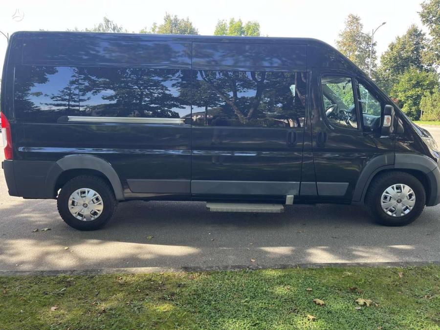 Black Fiat Ducato 2018 in Taurage, with an engine capacity of 2.30 L and mileage of 154 thousand km for 15990 €, photo 7 on AUTOMOTO.COM.LV