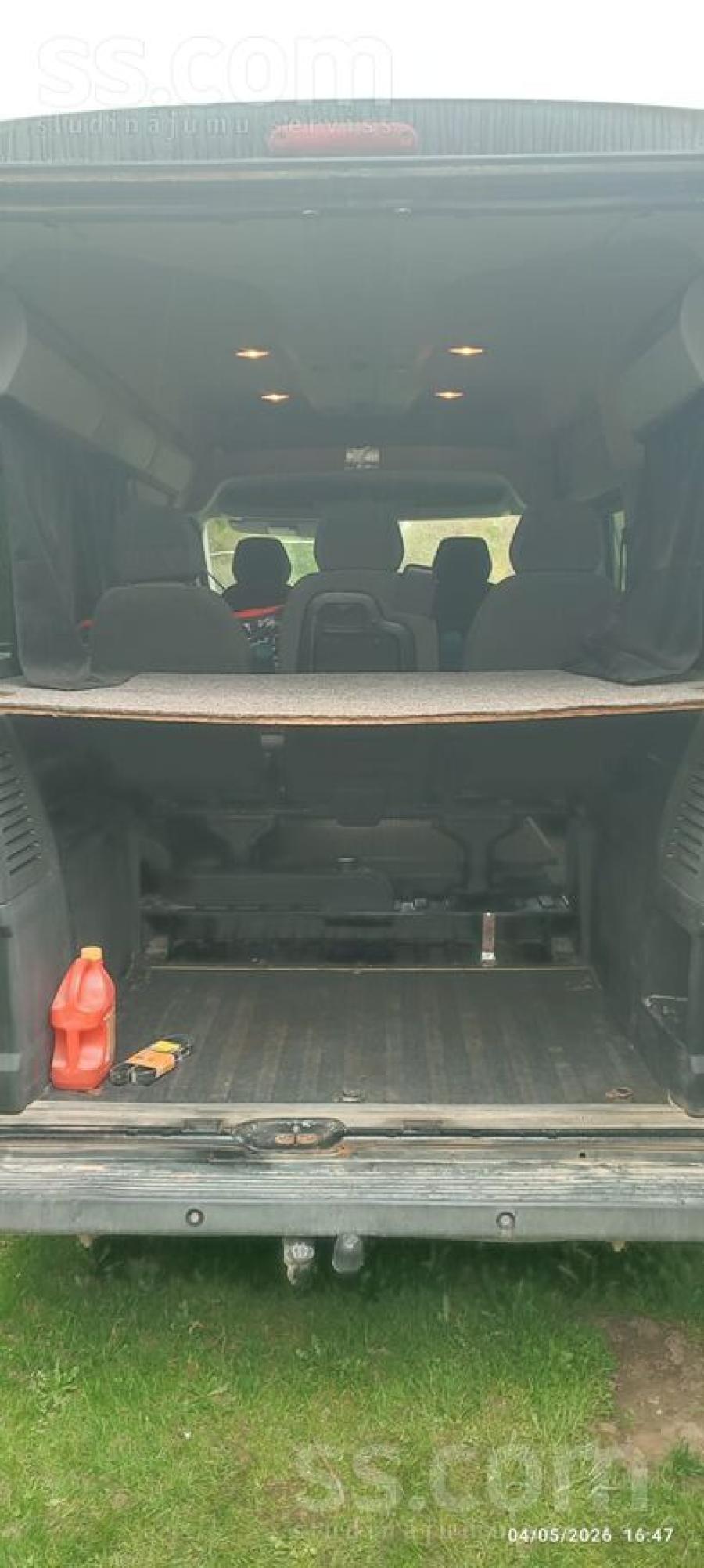 Black Fiat Ducato 2007 in Ogre, with an engine capacity of 2.30 L and mileage of 999 thousand km for 2500 €, photo 7 on AUTOMOTO.COM.LV