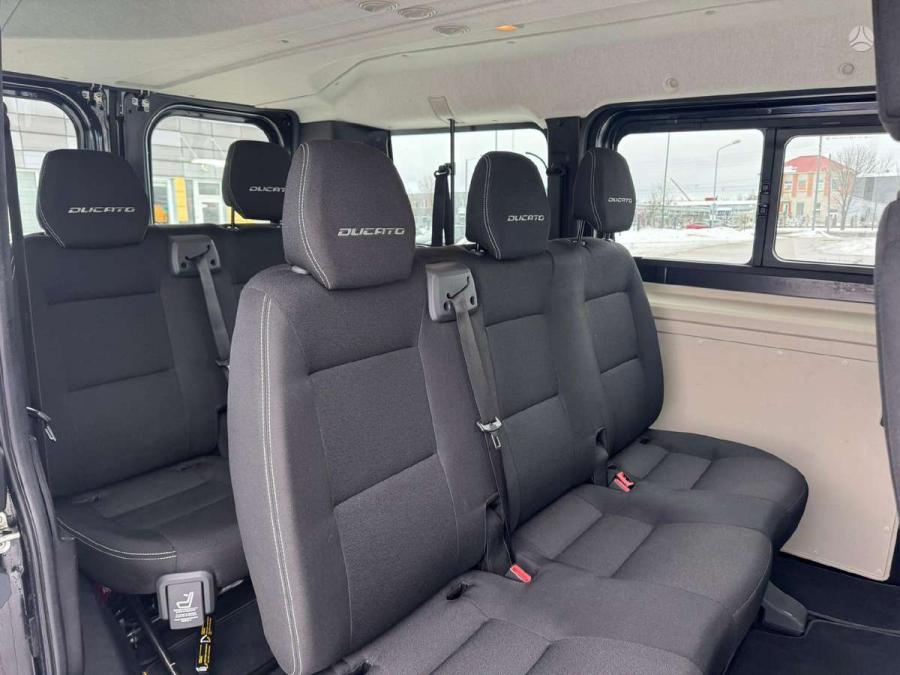 Melns Fiat Ducato 2022 Kauņa, ar dzinēja tilpumu 2.18 L un nobraukumu 96 tūkst. km par 25999 €, foto 13 vietnē AUTOMOTO.COM.LV