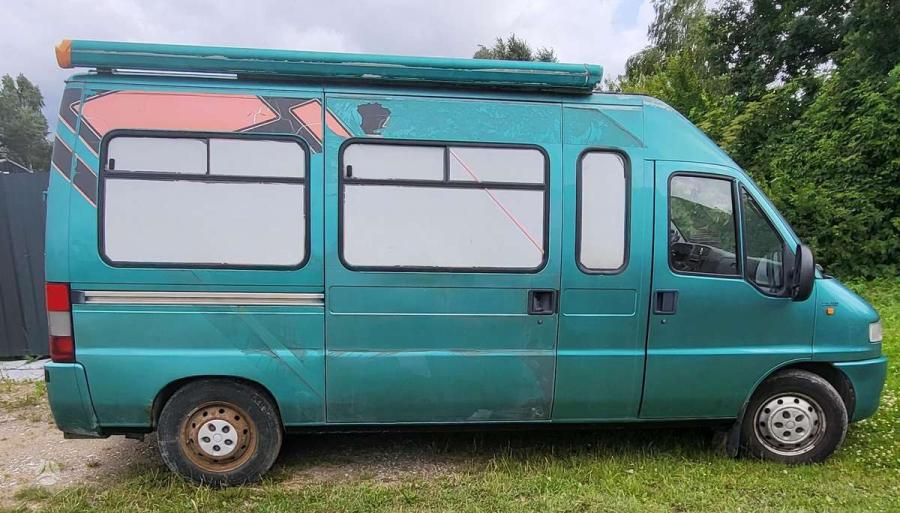 Zils Fiat Ducato 2001 Klaipėda, ar dzinēja tilpumu 2.80 L un nobraukumu 200 tūkst. km par 2100 €, foto 3 vietnē AUTOMOTO.COM.LV
