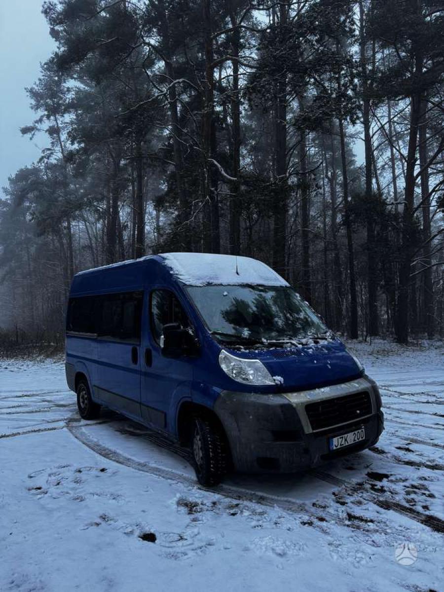 Blue Fiat Ducato 2008 in Vilnius, with an engine capacity of 2.20 L and mileage of 361 thousand km for 4400 €, photo 2 on AUTOMOTO.COM.LV