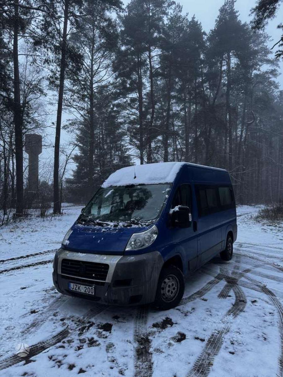 Blue Fiat Ducato 2008 in Vilnius, with an engine capacity of 2.20 L and mileage of 361 thousand km for 4400 €, photo 3 on AUTOMOTO.COM.LV