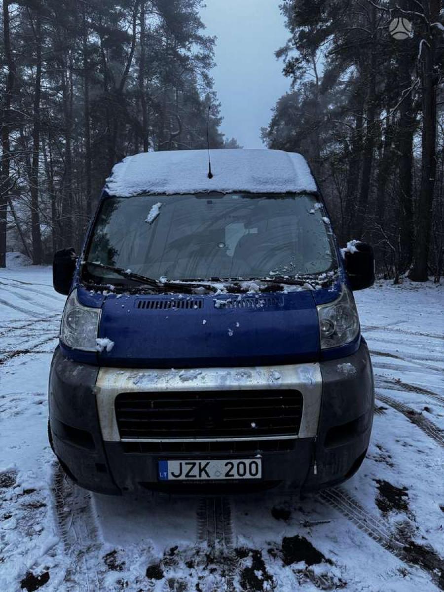 Blue Fiat Ducato 2008 in Vilnius, with an engine capacity of 2.20 L and mileage of 361 thousand km for 4400 €, photo 8 on AUTOMOTO.COM.LV