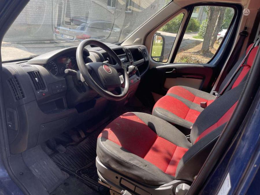 Blue Fiat Ducato 2013 in Vilnius, with an engine capacity of 2.29 L and mileage of 510 thousand km for 3200 €, photo 7 on AUTOMOTO.COM.LV
