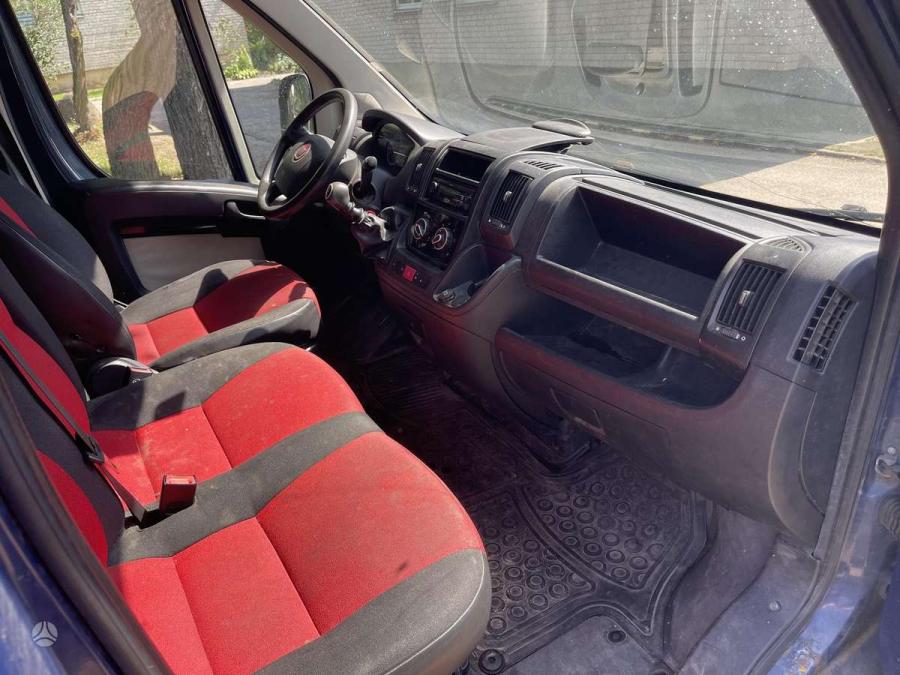 Blue Fiat Ducato 2013 in Vilnius, with an engine capacity of 2.29 L and mileage of 510 thousand km for 3200 €, photo 9 on AUTOMOTO.COM.LV